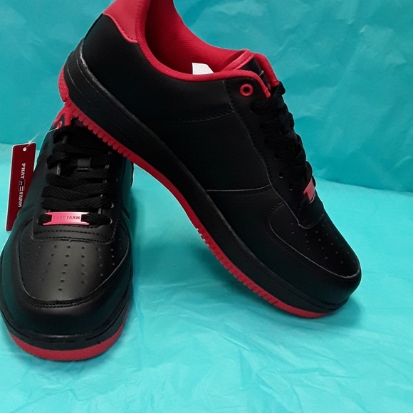 Phat Farm | Shoes | Nib Mens Phat Farm Lay Up Le Black And Red | Poshmark